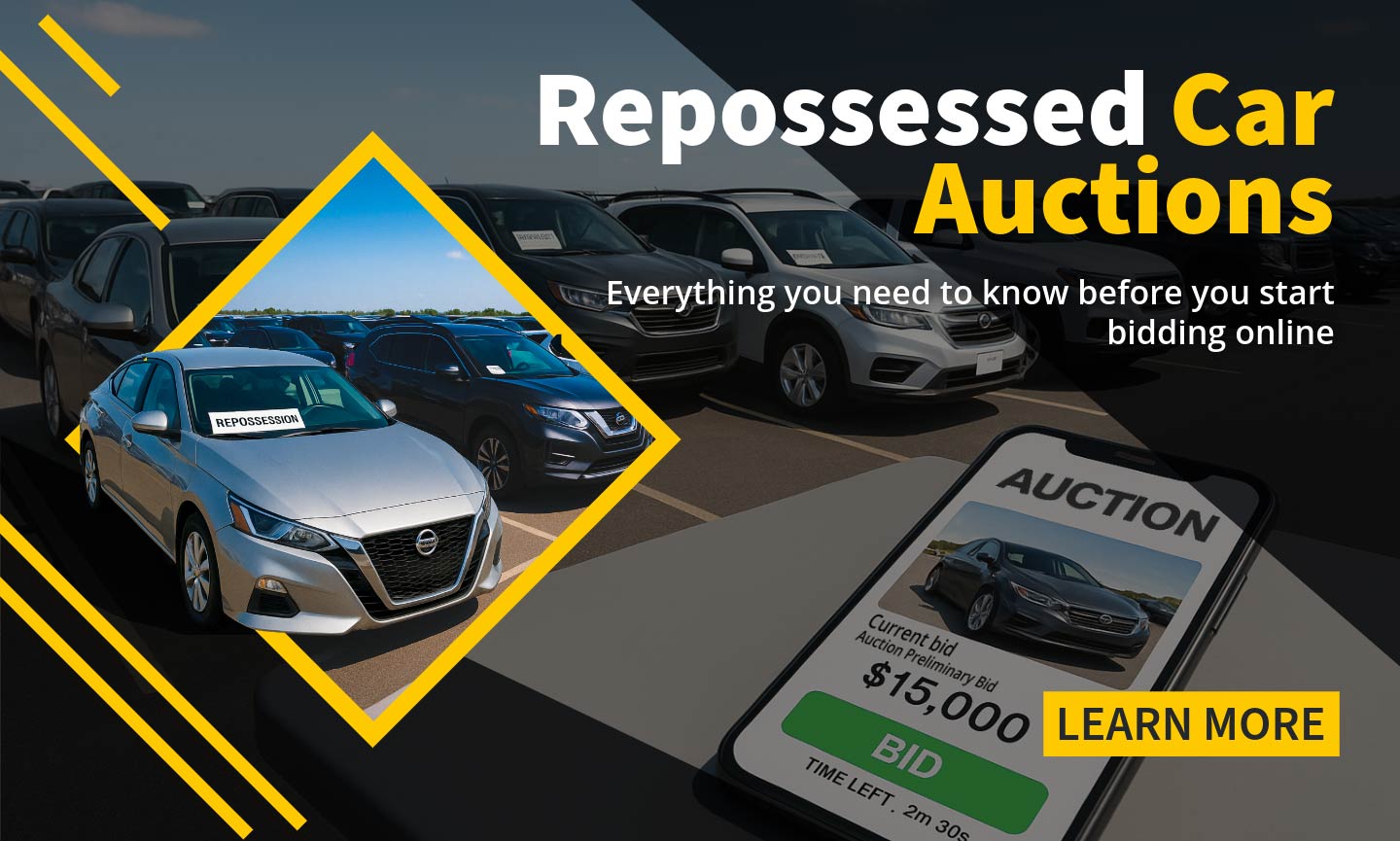 Repossessed Cars Online Auctions: What You Need to Know