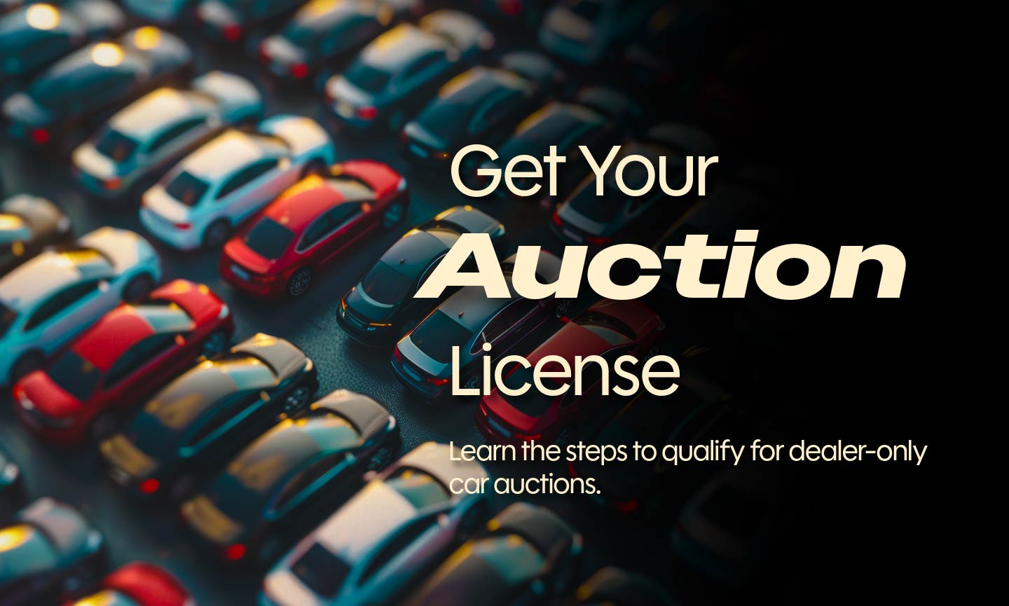 How to Get a License to Buy Cars at Dealer Auctions