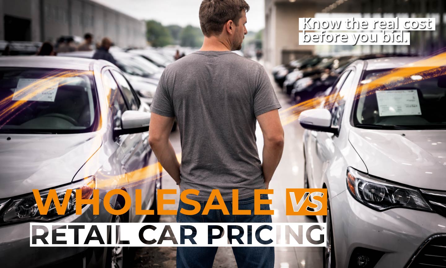 Wholesale vs Retail Pricing: Auction Cars Explained